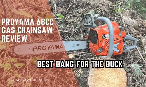 Proyama 68 CC Gas Chainsaw Review - Best BANG for the BUCK